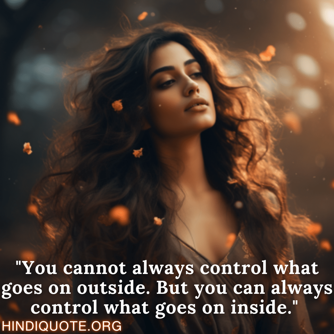 Top 10 Self-Control Attitude Quotes - Hindi Quotes