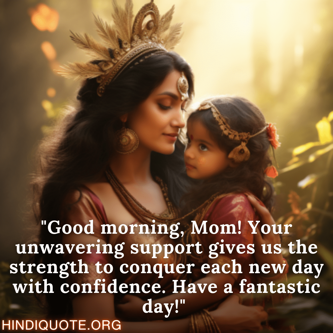 Top 10 Good Morning Quotes For Your Mother - Hindi Quotes
