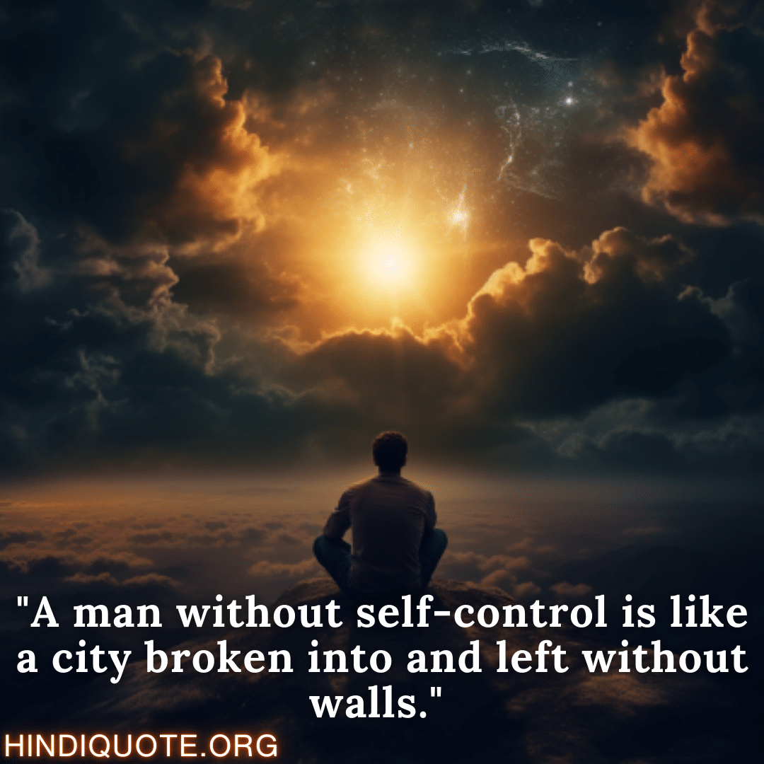 Top 10 Self-Control Attitude Quotes - Hindi Quotes