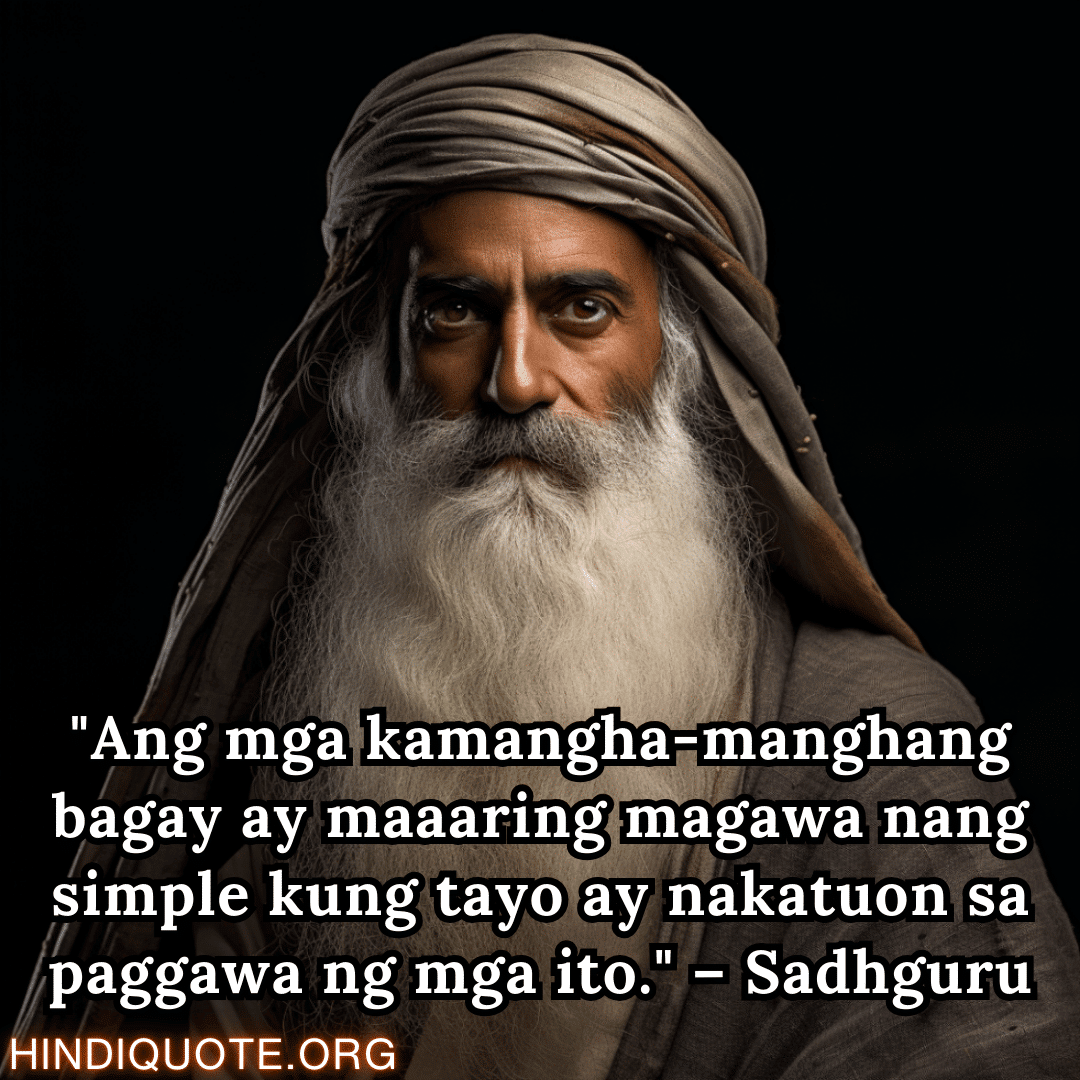 Top 10 Motivational Quotes In Tagalog By Sadhguru Top 10 Mga Paboritong ...