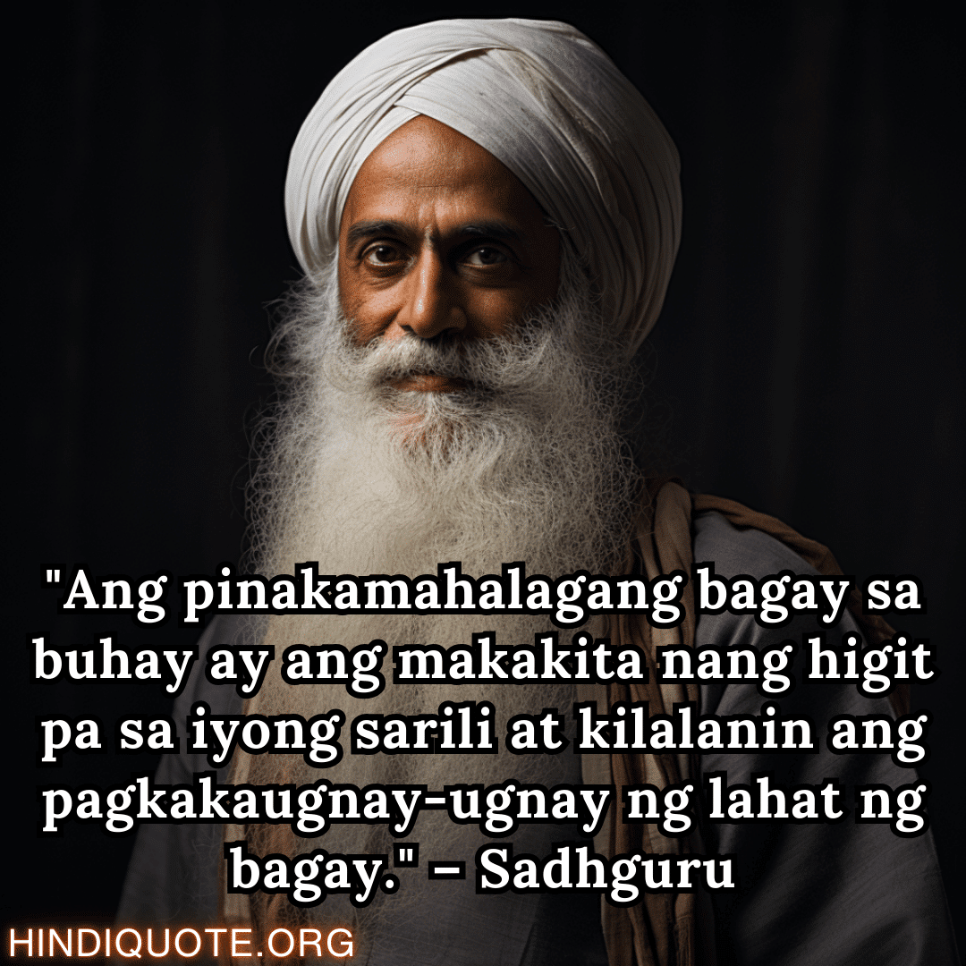 Top 10 Motivational Quotes In Tagalog By Sadhguru Top 10 Mga Paboritong ...