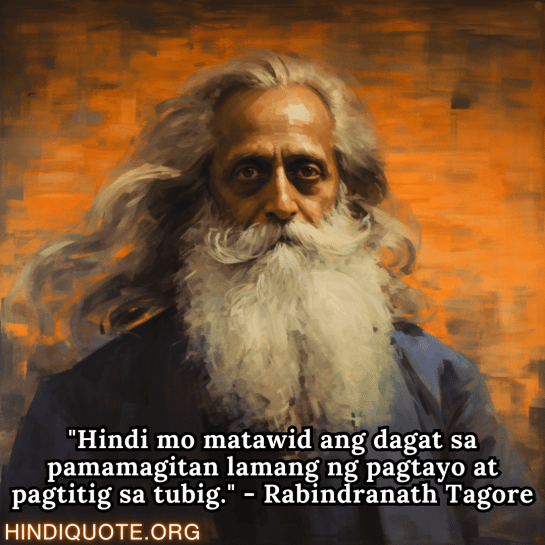 Top 10 Motivational Quotes in Tagalog By Rabindranath Tagore | Mga ...