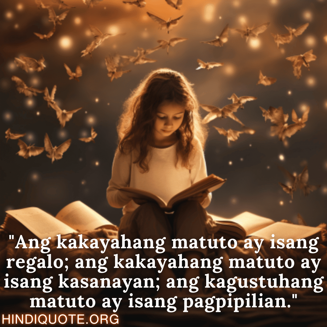 Top 10 Learning Attitude Quotes In Tagalog | Nangungunang 10 Mga Quote ...