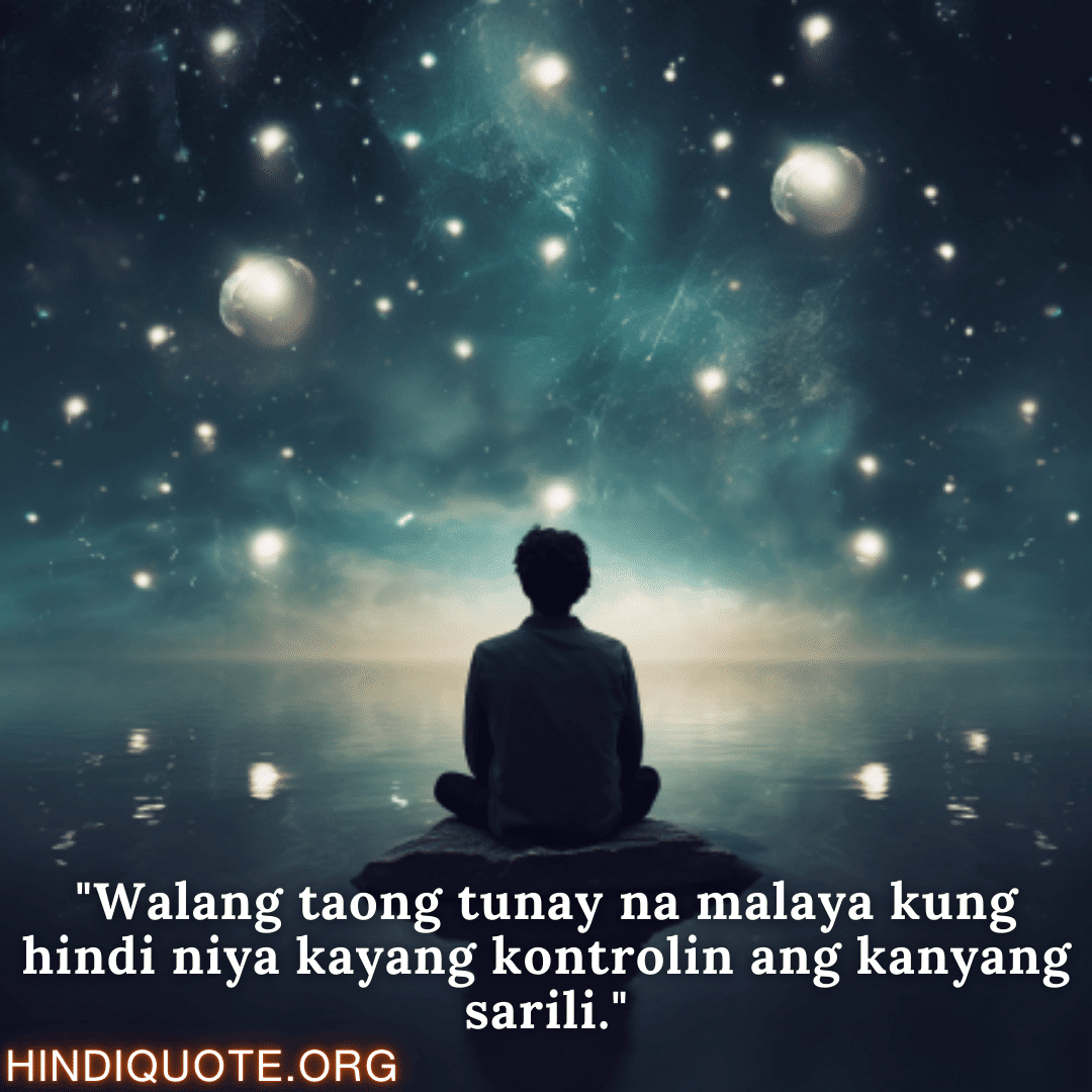 Top 10 Self-Control Attitude Quotes In Tagalog | Nangungunang 10 Mga ...