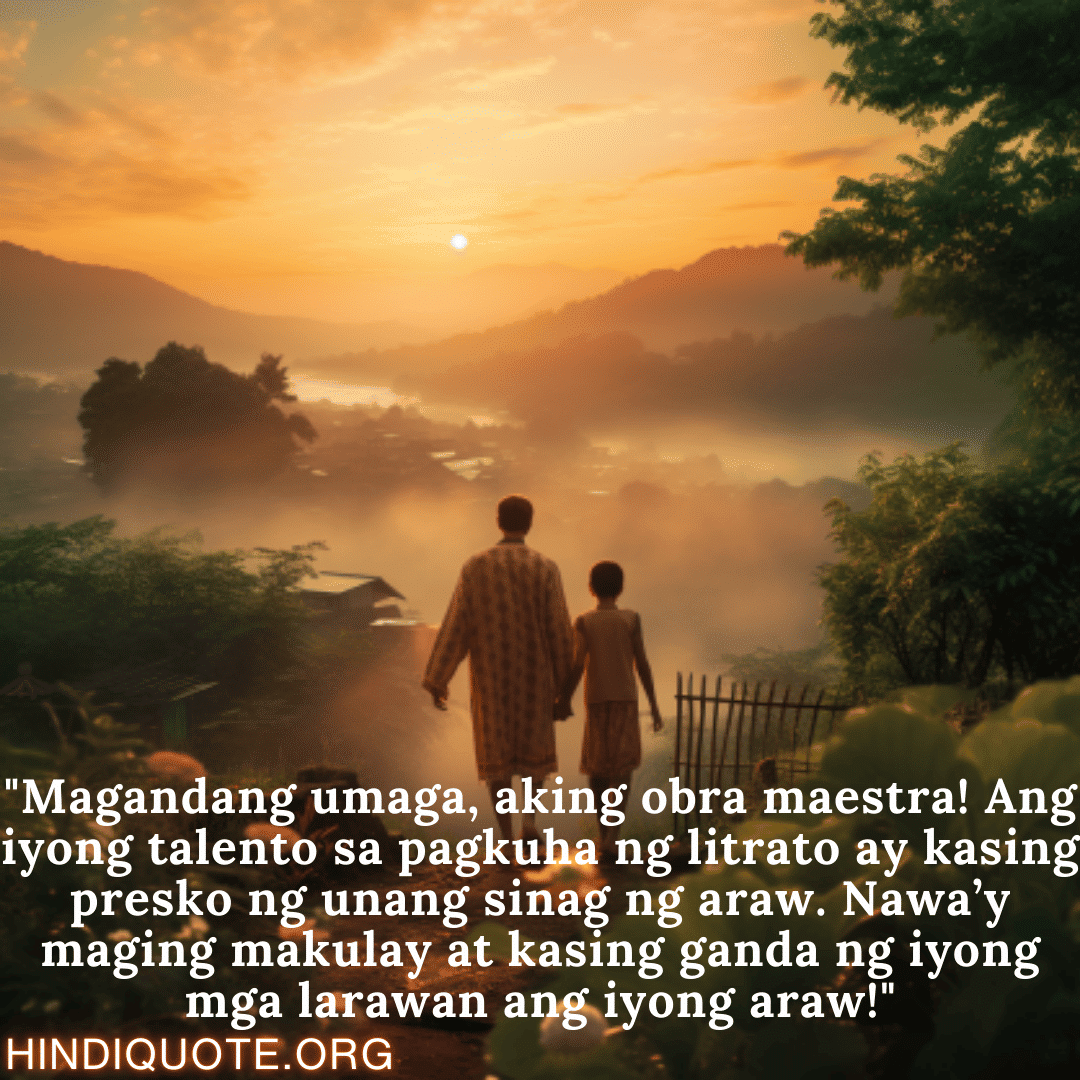 Top 10 Good morning Quotes Tagalog For Your Uncle | 10 Magandang Umaga ...