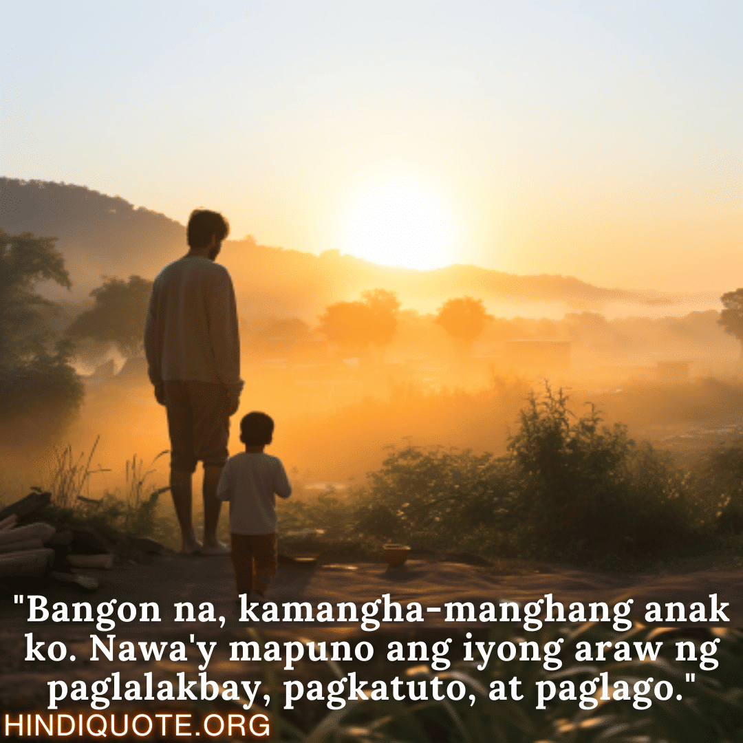 Top 10 Good morning Quotes Tagalog For Your Son | 10 Magandang Umaga ...