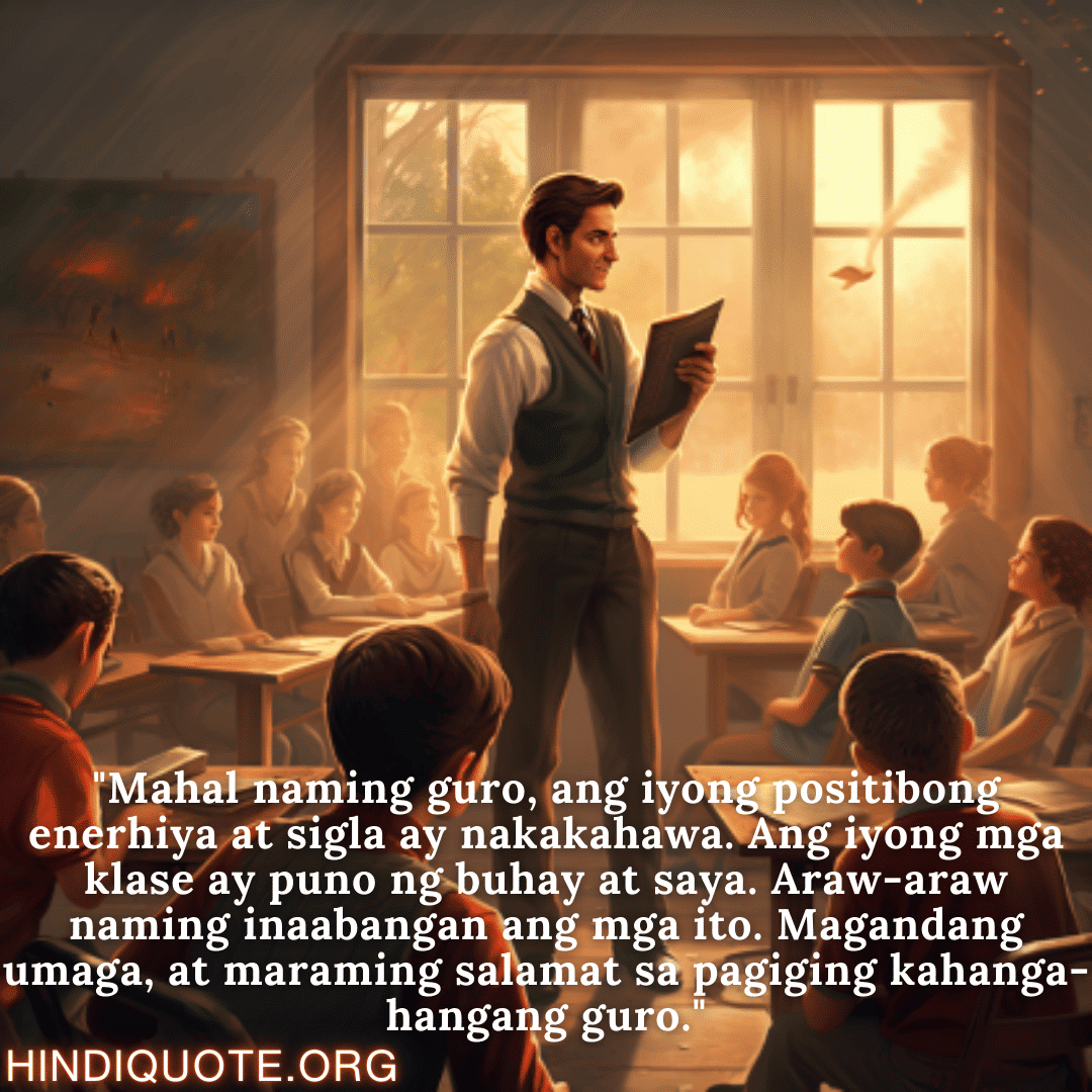 Top 10 Good morning Quotes Tagalog For Your Teacher | Nangungunang 10 ...