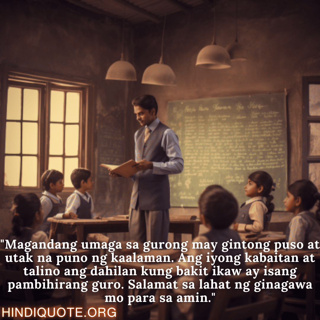 Top 10 Good morning Quotes Tagalog For Your Teacher | Nangungunang 10 ...